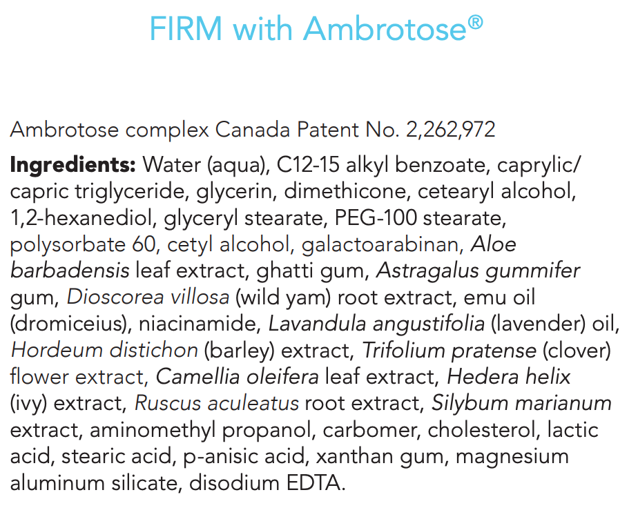 Mannatech FIRM with Ambrotose – es-mannaproducts