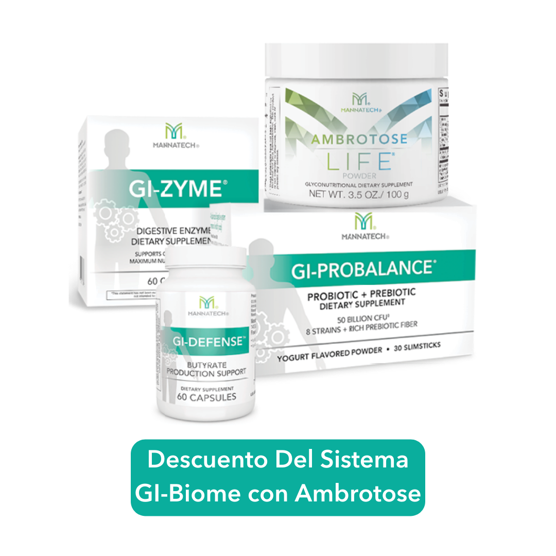 GI-Biome Sistema con Mannatech – es-mannaproducts